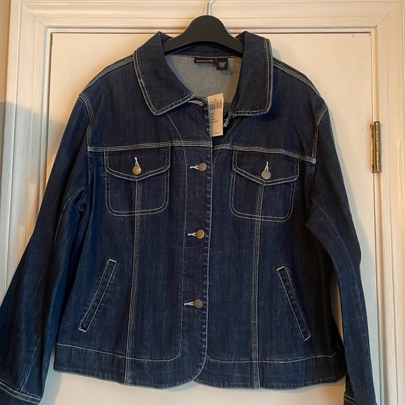 Chico's | Jackets & Coats | Nwt Chicos Denim Jacket Size 2 | Poshmark